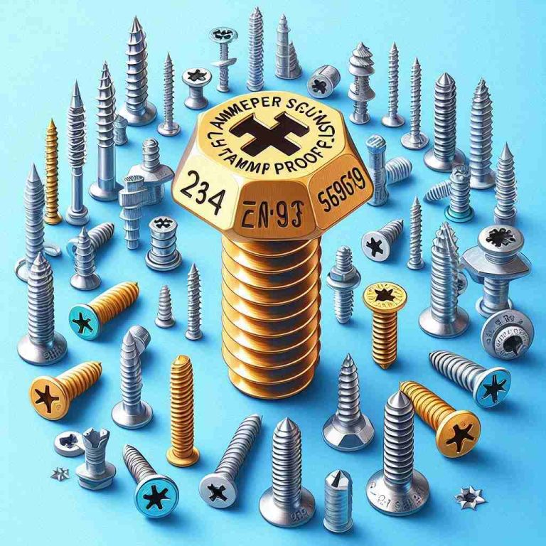 Tamper Proof Screws: The Ultimate Guide
